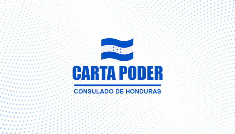 Tramitar Carta poder en el Consulado de Honduras en USA